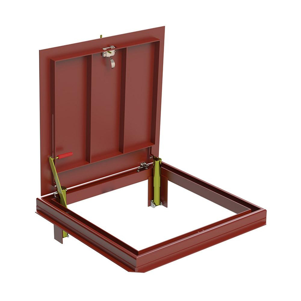 24" x 24" Heavy-Duty Steel Drainage Access Hatch - 300 PSF Load Rated ...
